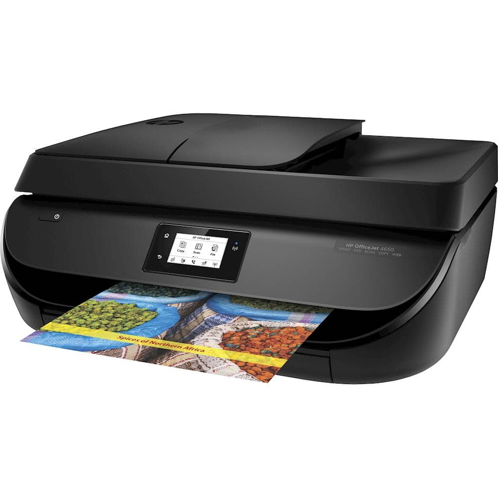 Best Buy: HP Refurbished OfficeJet 4650 Wireless All-In-One Printer ...