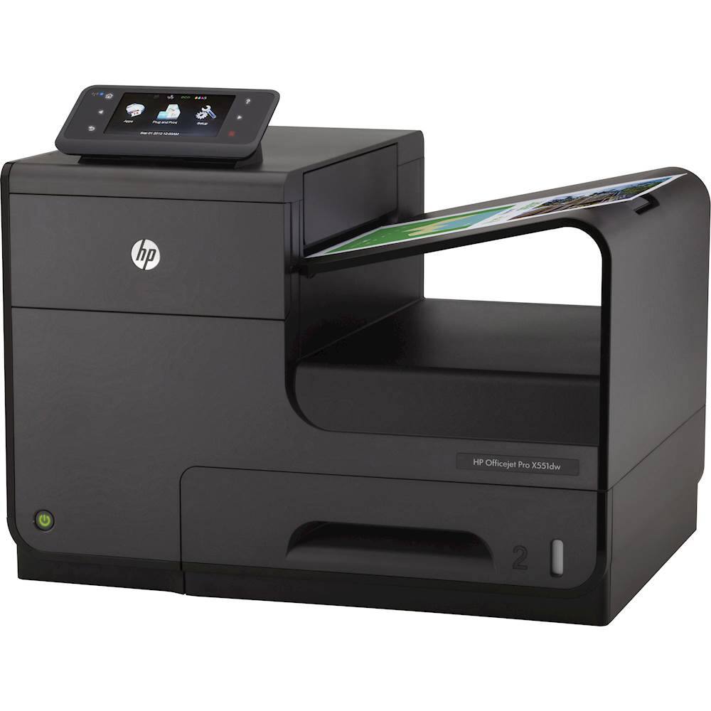 Best Buy: HP Refurbished OfficeJet Pro X551dw Wireless Printer CV037A#B1H
