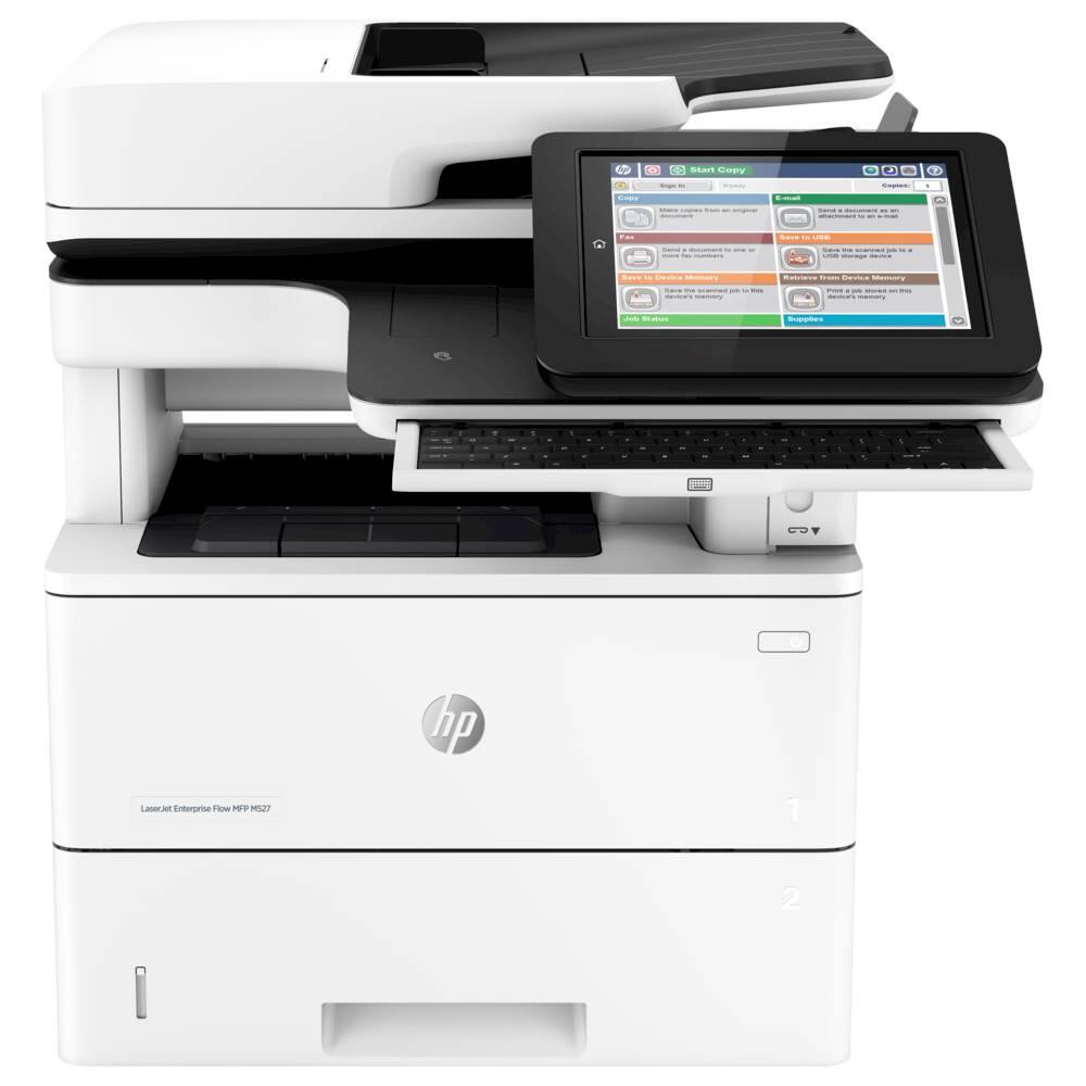 Best Buy: HP LaserJet Enterprise Flow MFP M527z Wireless Black-and ...