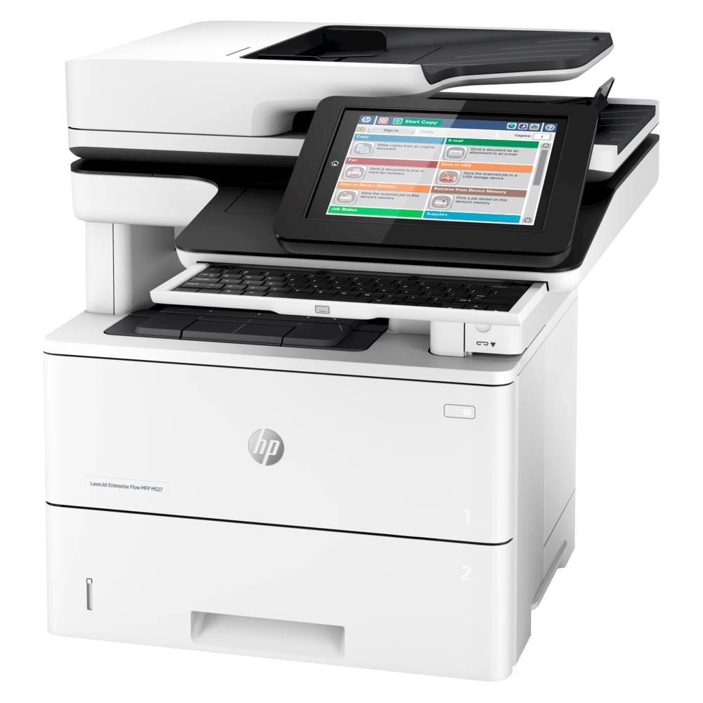 Best Buy: HP LaserJet Enterprise Flow MFP M527z Wireless Black-and ...