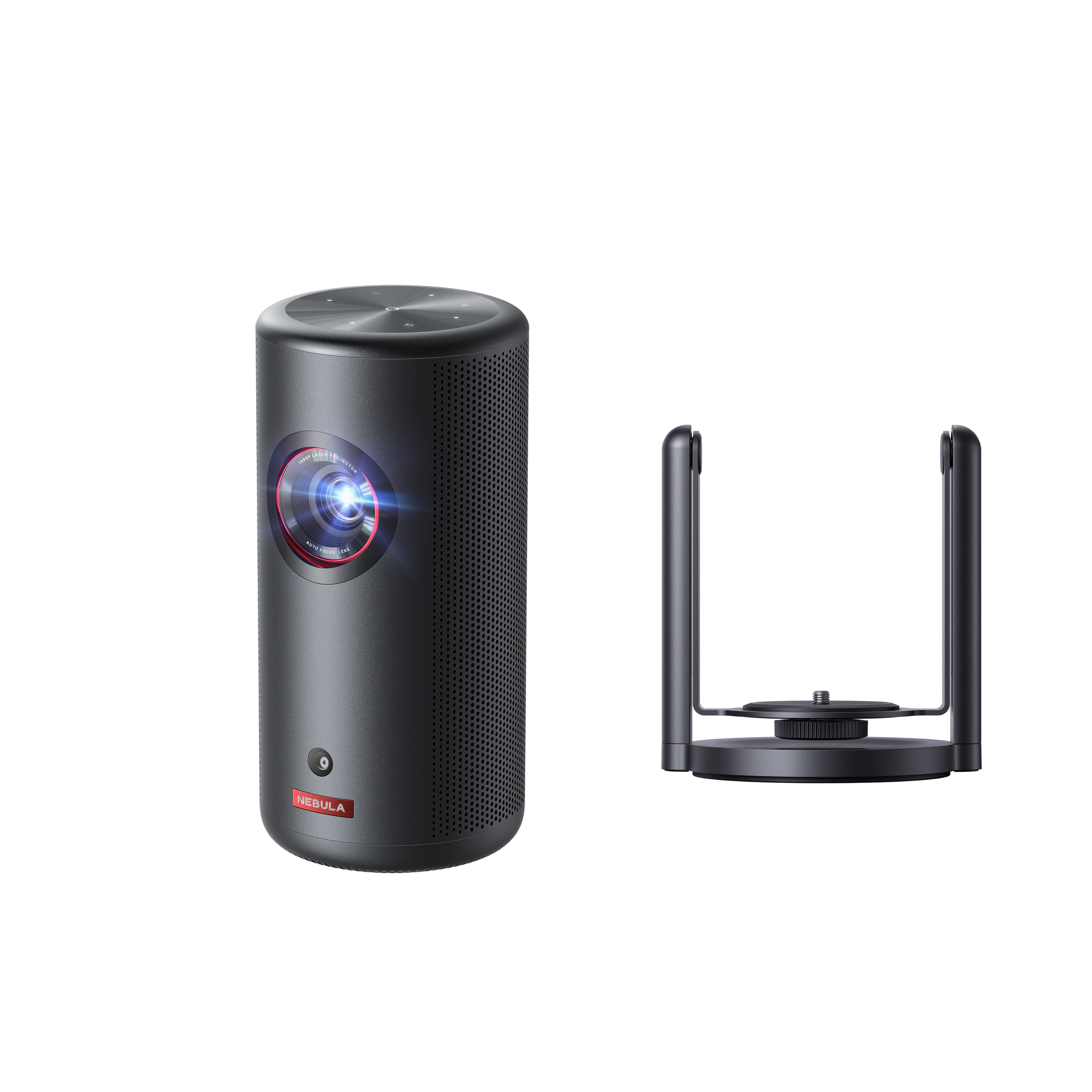 Capsule 3 GTV Outdoor Projector with NEBULA Capsule Gimbal Stand Black ...