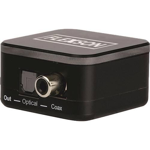 Best Buy: Flexson Digital Coaxial to Optical Converter Black FLXC2O1021