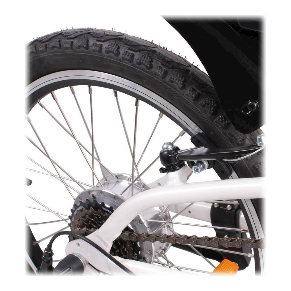 Customer Reviews: Wave Bike Folding Wave Electric Bike Pearl White FLD ...