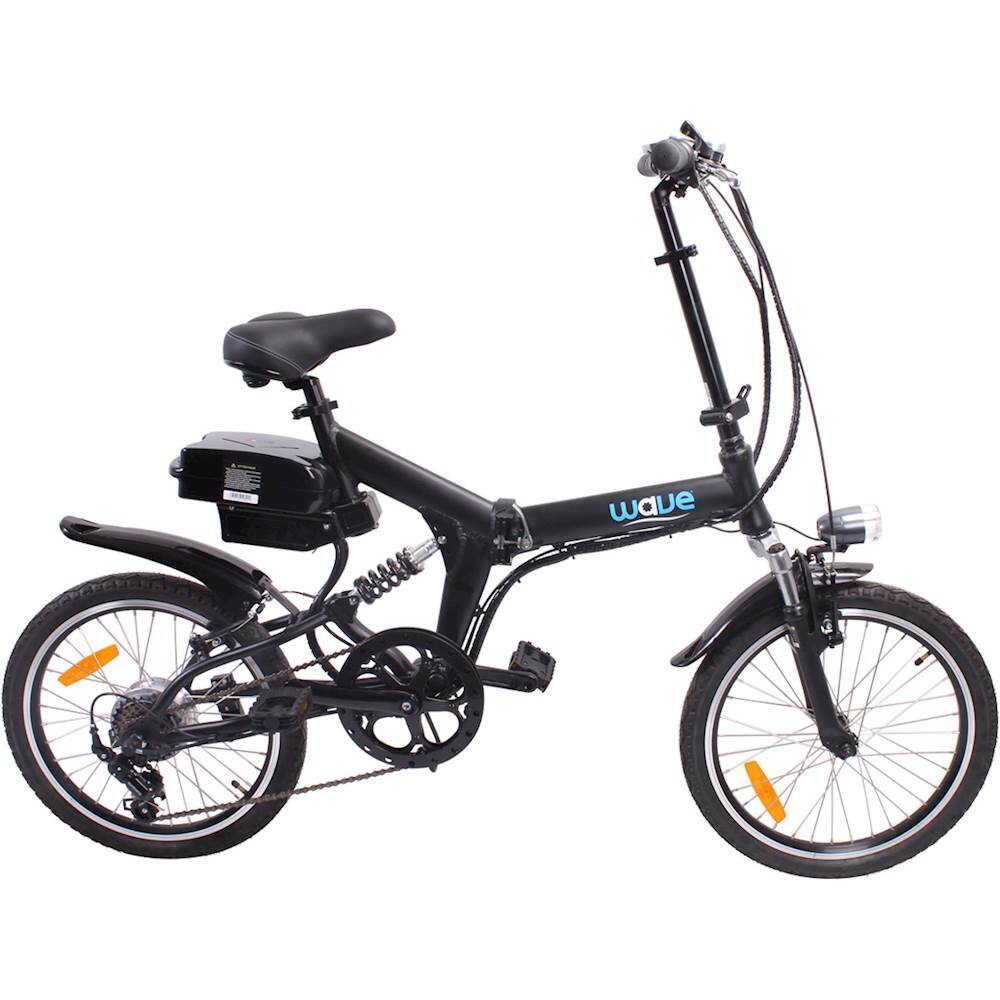 Customer Reviews: Wave Bike Folding Wave Electric Bike Satin Black FLD ...