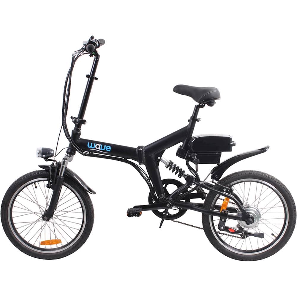 Customer Reviews: Wave Bike Folding Wave Electric Bike Satin Black FLD ...