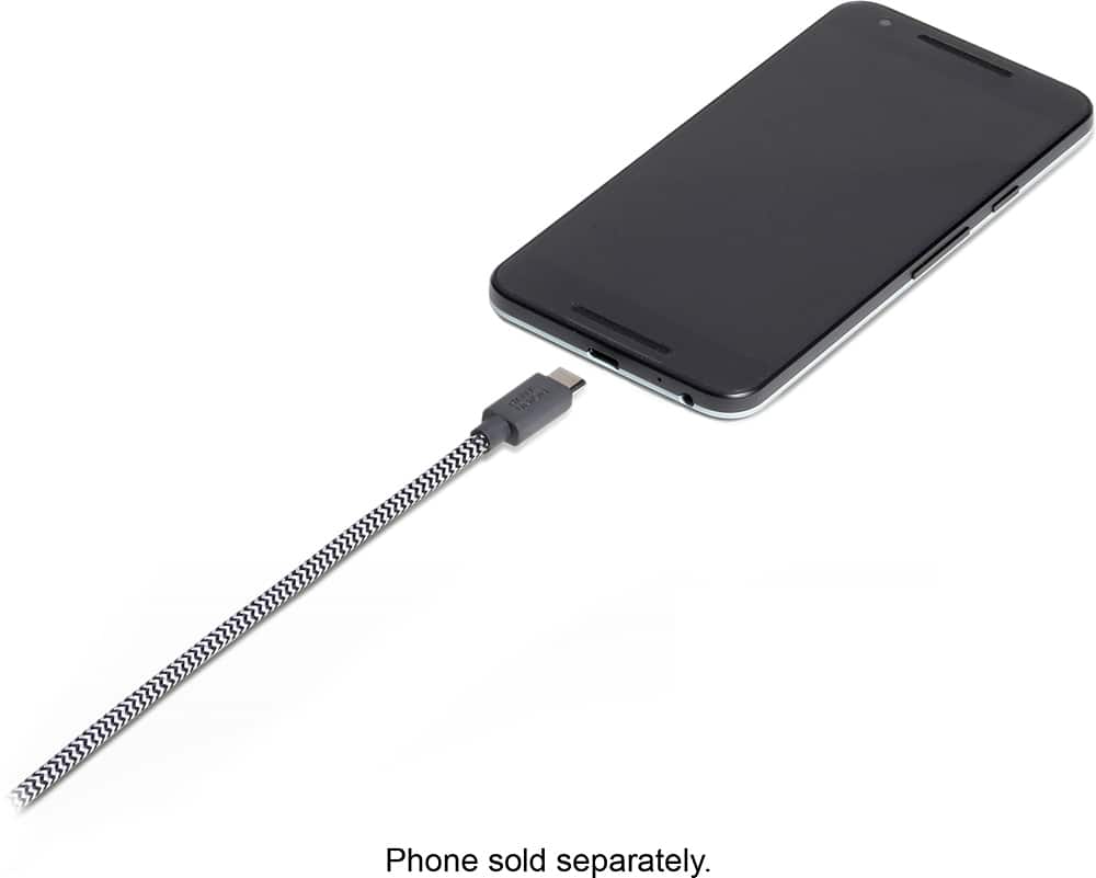 Best Buy: Native Union 3.9' USB Type C-to-USB Device Cable Zebra BELT ...