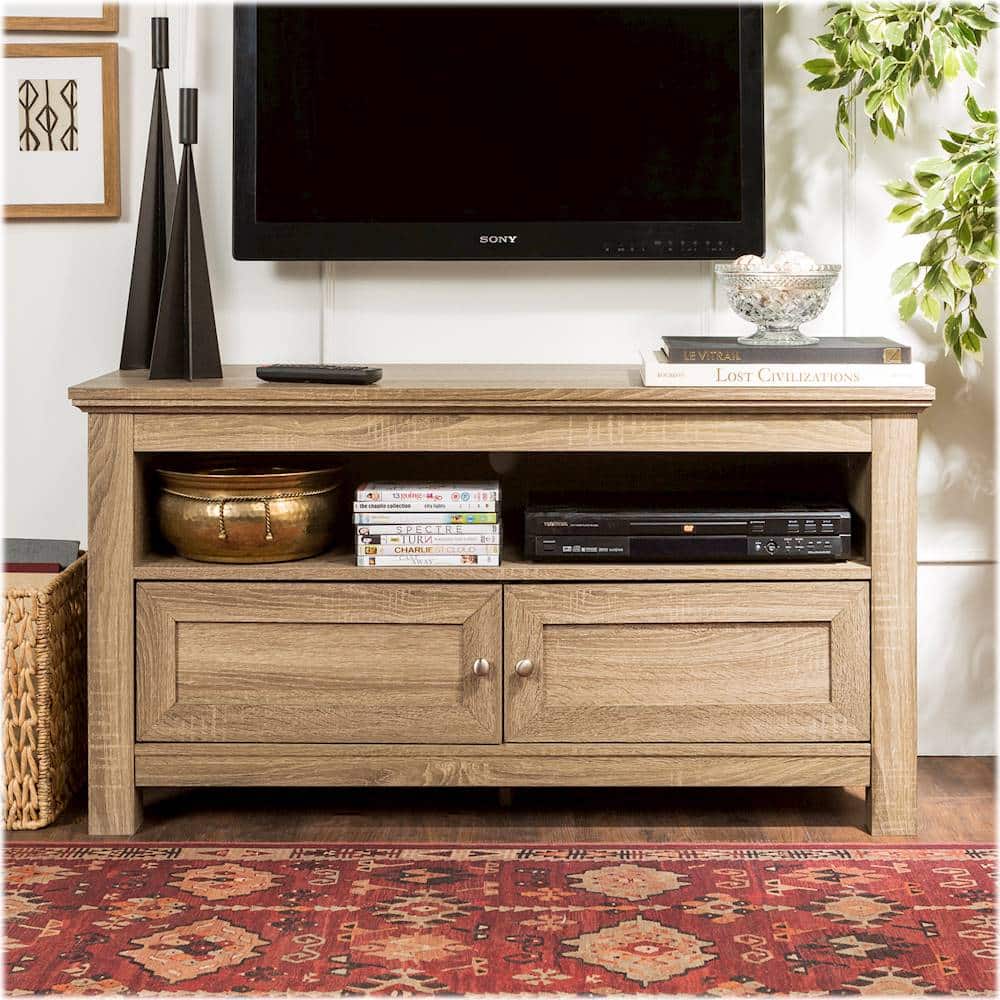 Best Buy: Walker Edison Sound Bar TV Stand for Most Flat-Panel TV's up ...