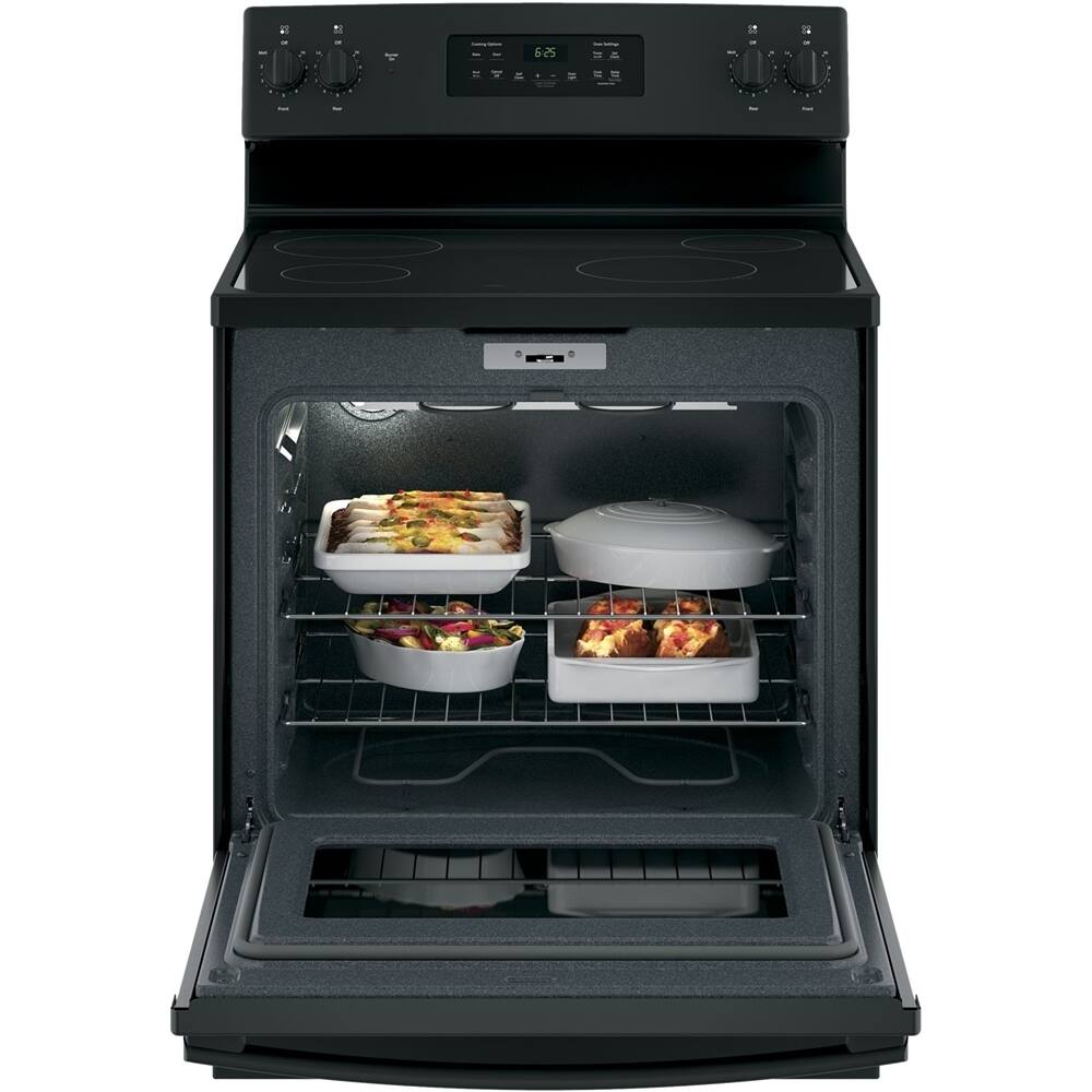 Best Buy: GE 5.3 Cu. Ft. Freestanding Electric Range with Self-cleaning ...