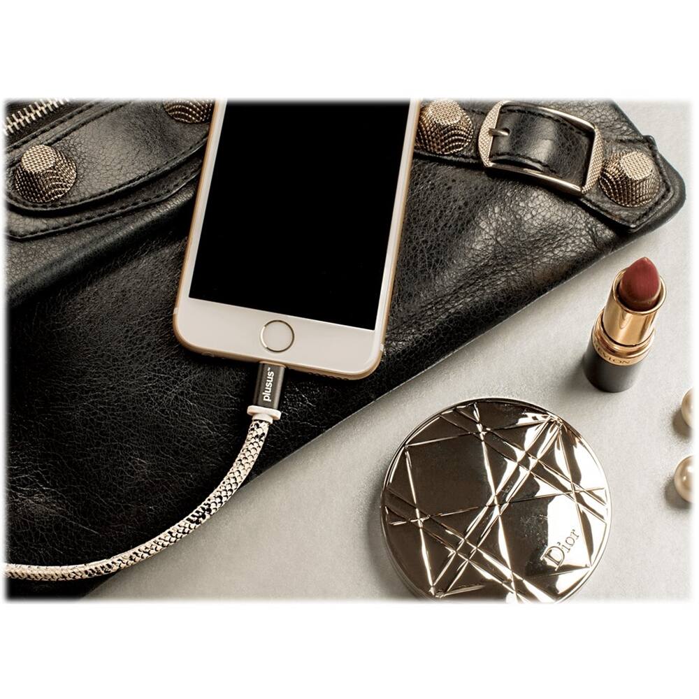 Best Buy: PlusUs LifeStar 3.3' Lightning USB Charging Cable Snake ...