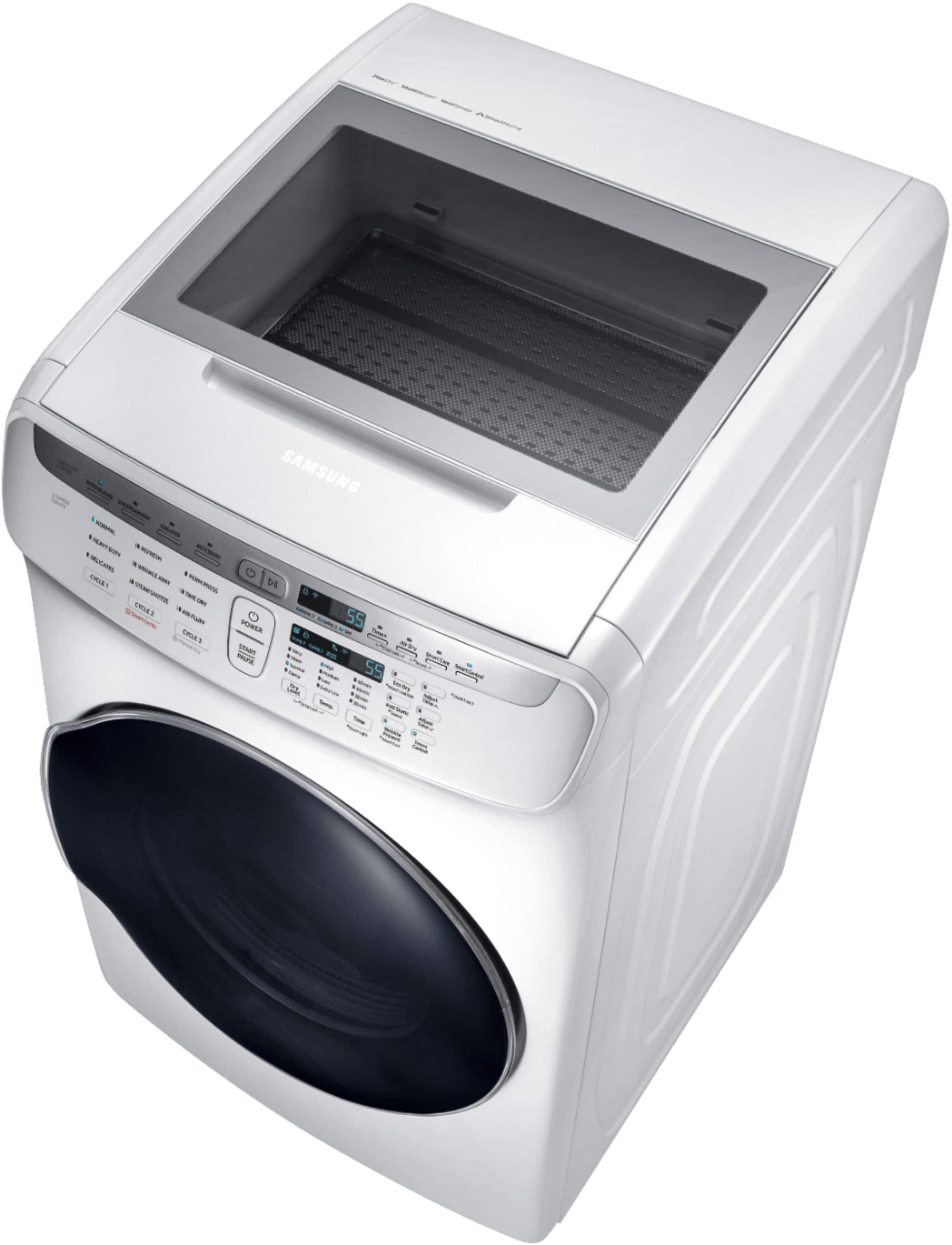 Best Buy: Samsung 7.5 Cu. Ft. Smart Electric Dryer with Steam and ...