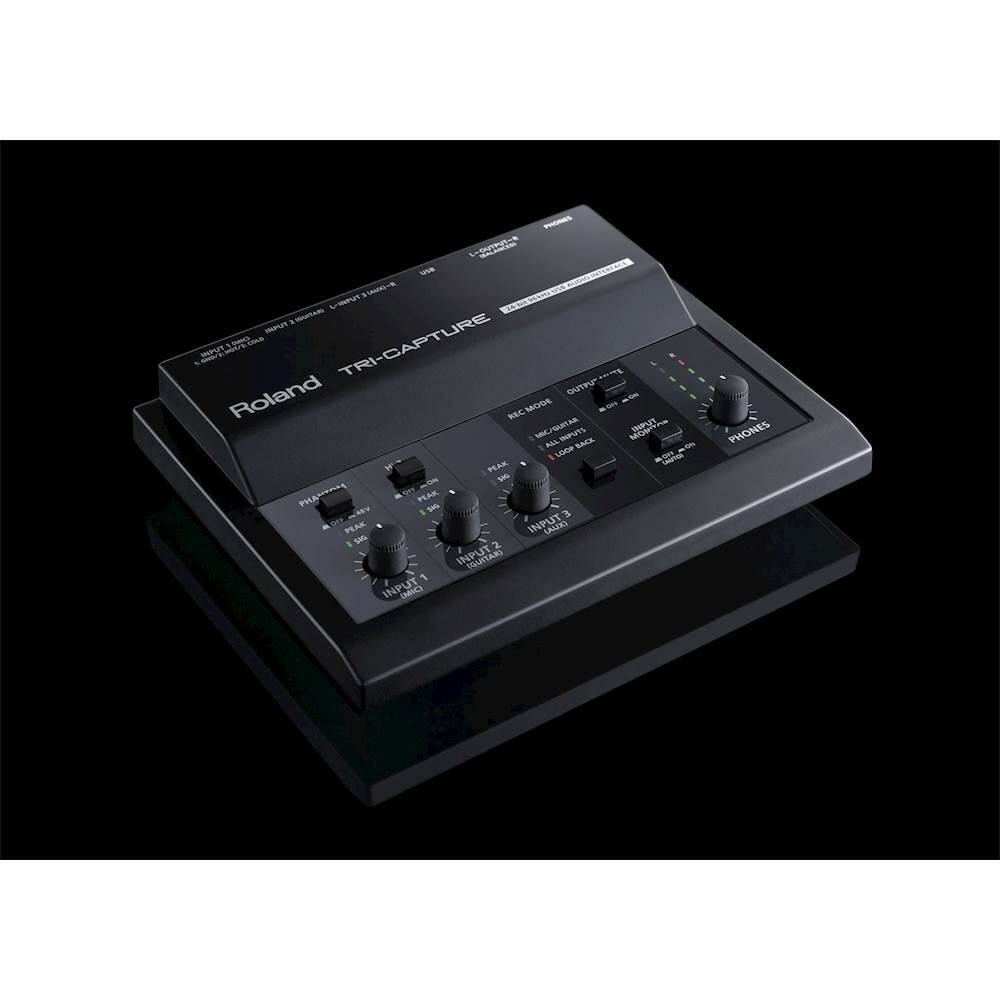 Best Buy: Roland TRI-CAPTURE 3-Channel USB Audio Interface UA-33