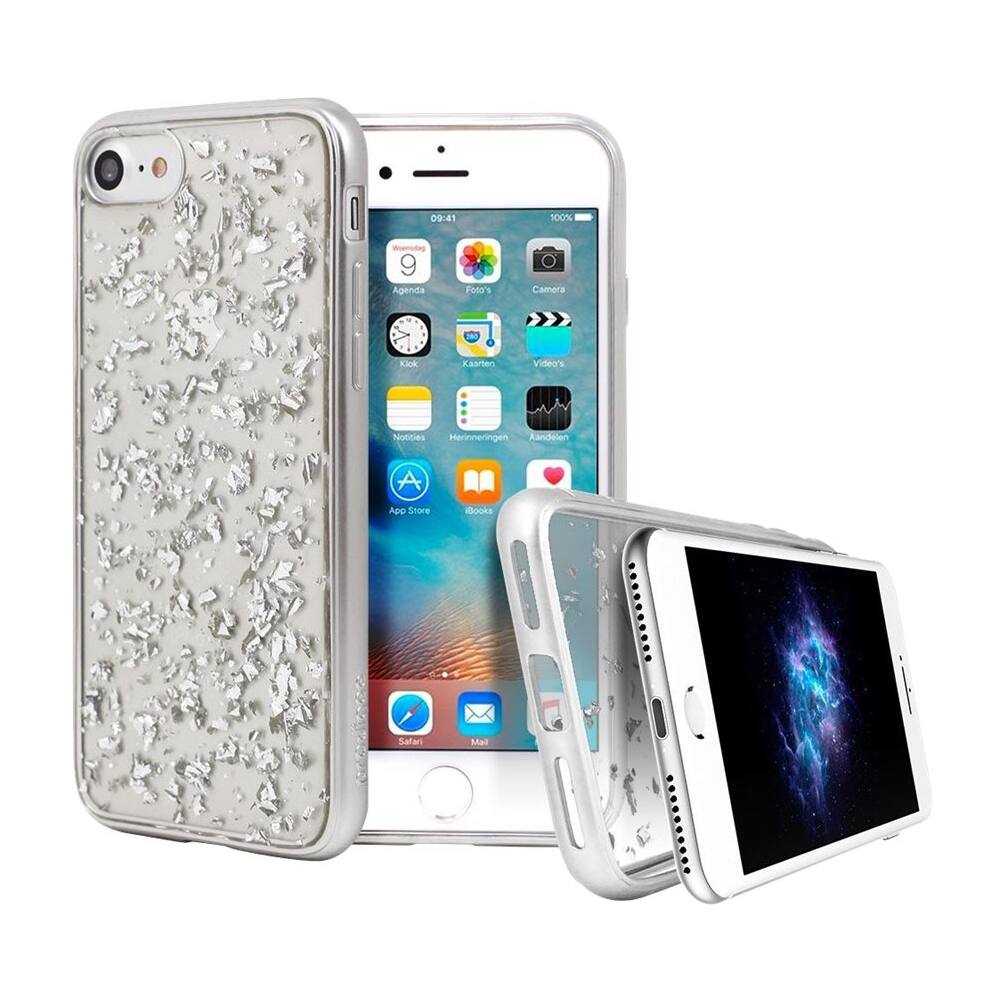 Best Buy: Prodigee Scene Treasure Case for Apple® iPhone® 7 Silver 63 ...