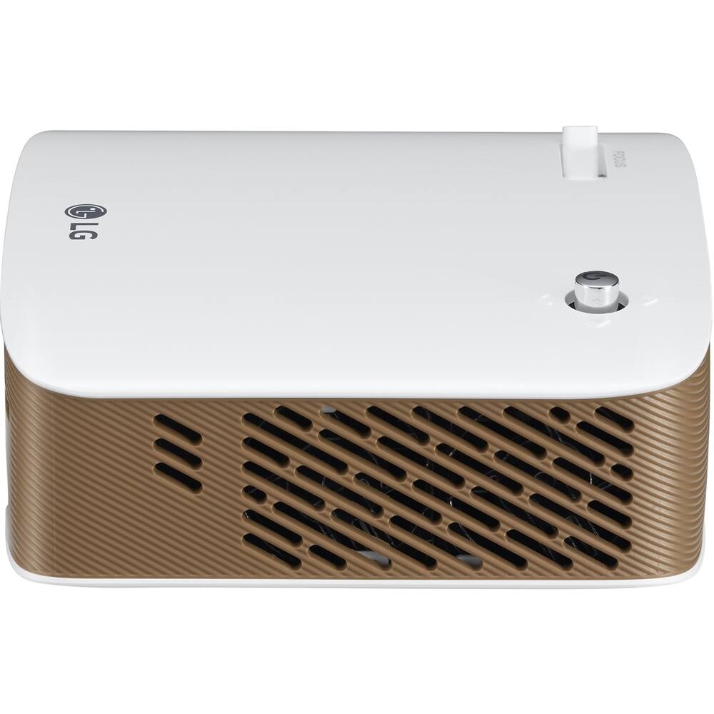 Best Buy: LG MiniBeam 720p Wireless DLP Projector Brown/White PH150G
