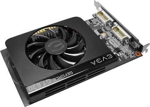 Best Buy: EVGA GeForce GT 630 Graphic Card 810 MHz Core 1 GB DDR3 SDRAM ...
