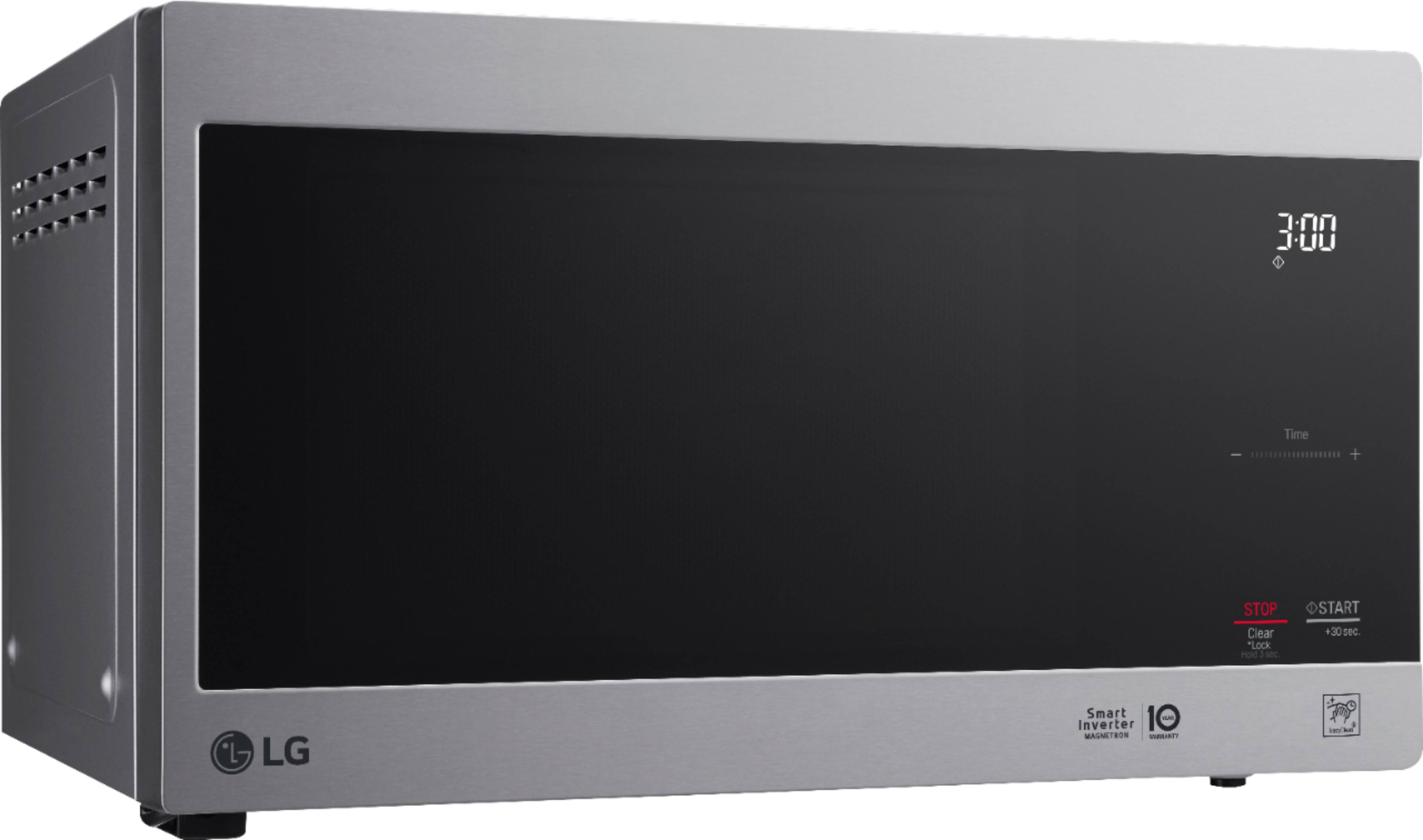 LG NeoChef 0.9 Cu. Ft. Compact Microwave with EasyClean Stainless Steel ...