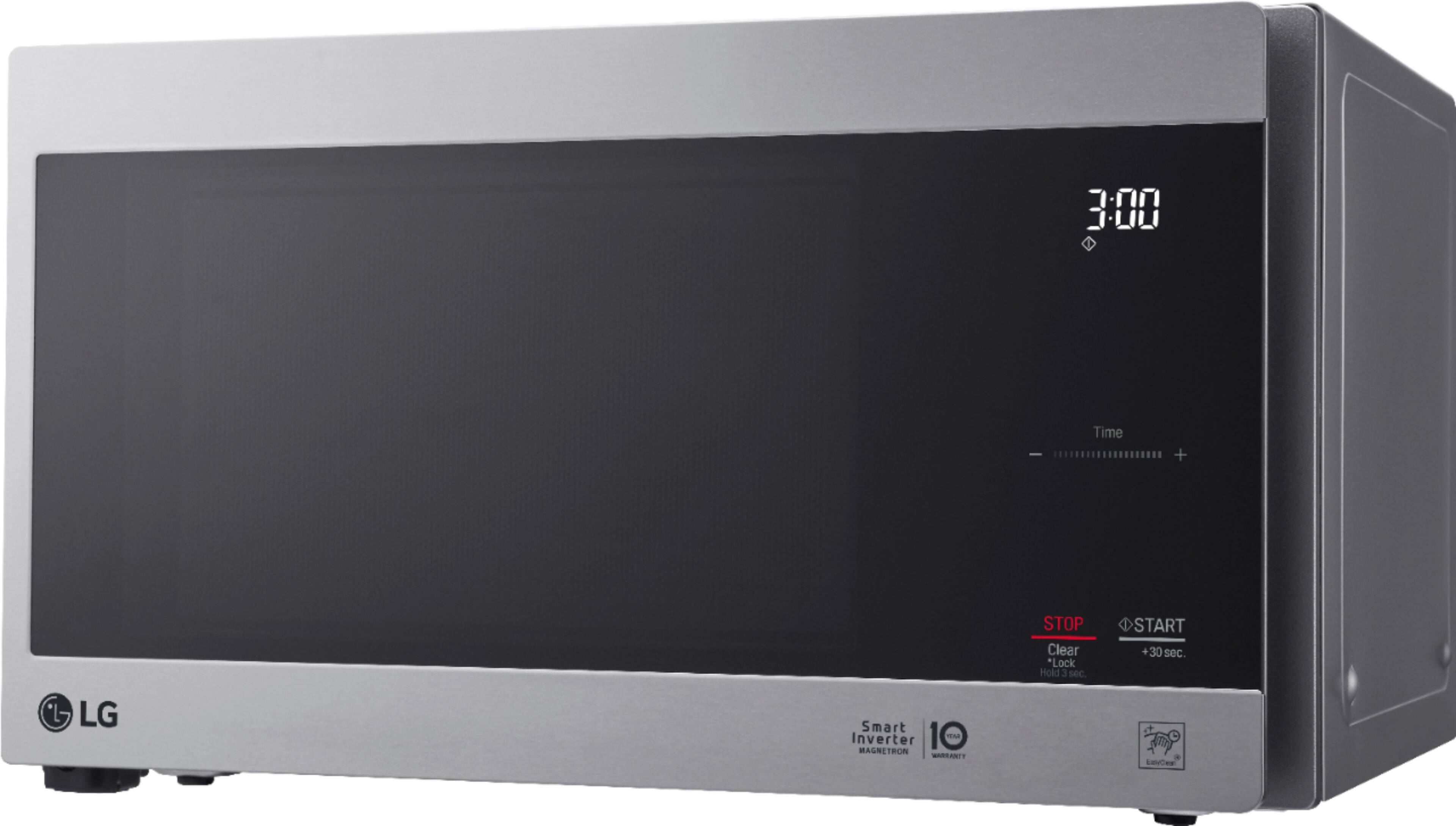 LG NeoChef 0.9 Cu. Ft. Compact Microwave with EasyClean Stainless Steel ...