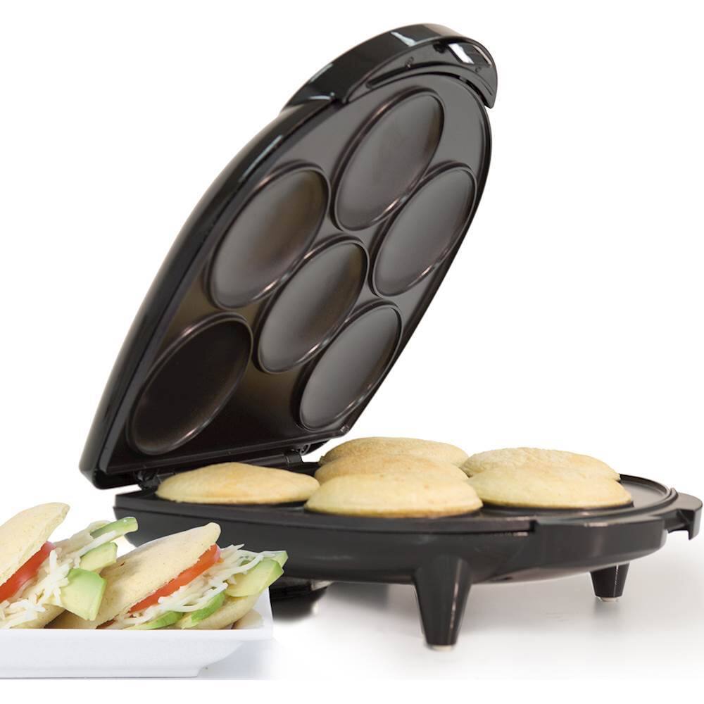 Best Buy: Holstein Housewares Arepa Maker Black HU-09005B