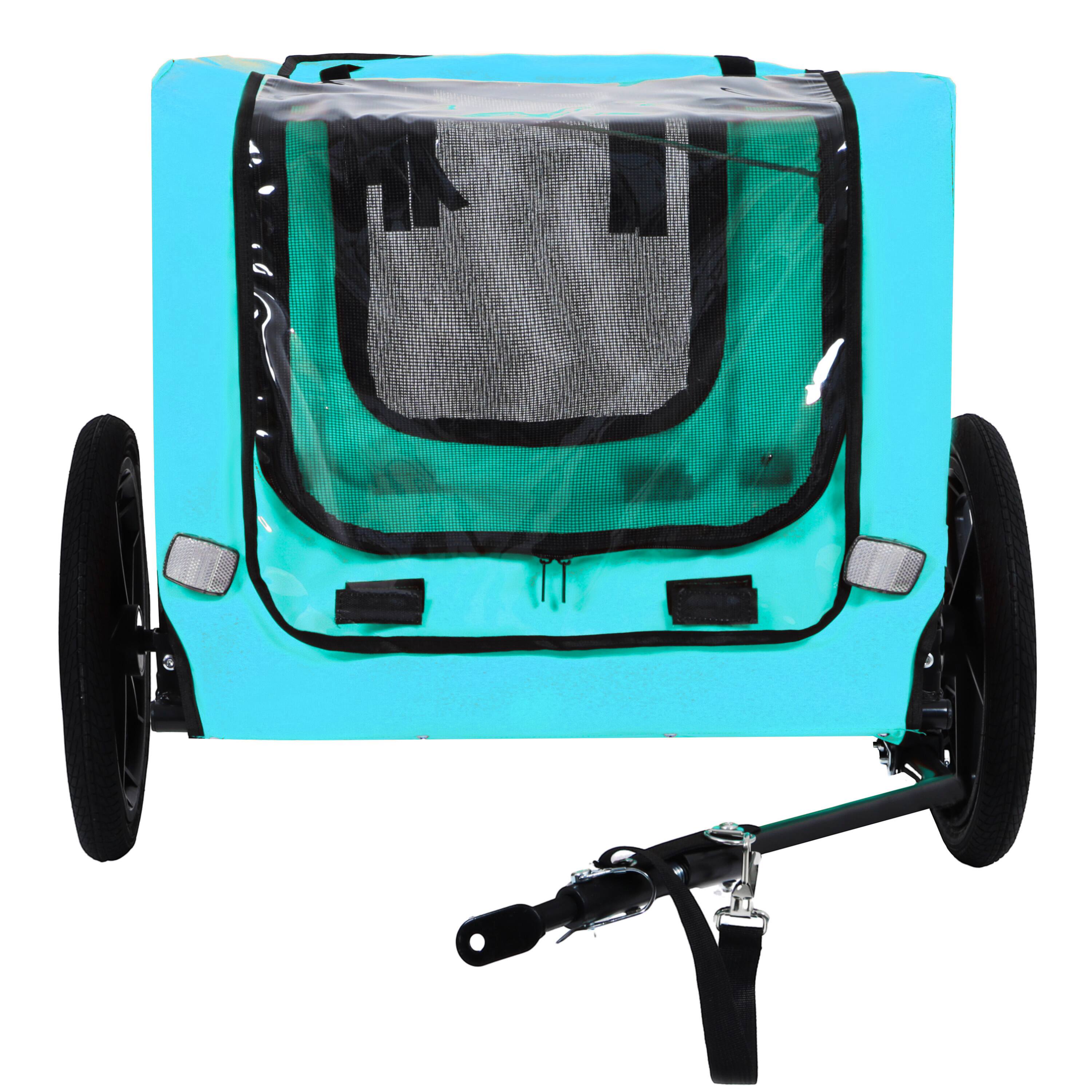 TinyHomie Pet Bike Trailer Dog Cart Small Medium Pets Foldable SF-X ...