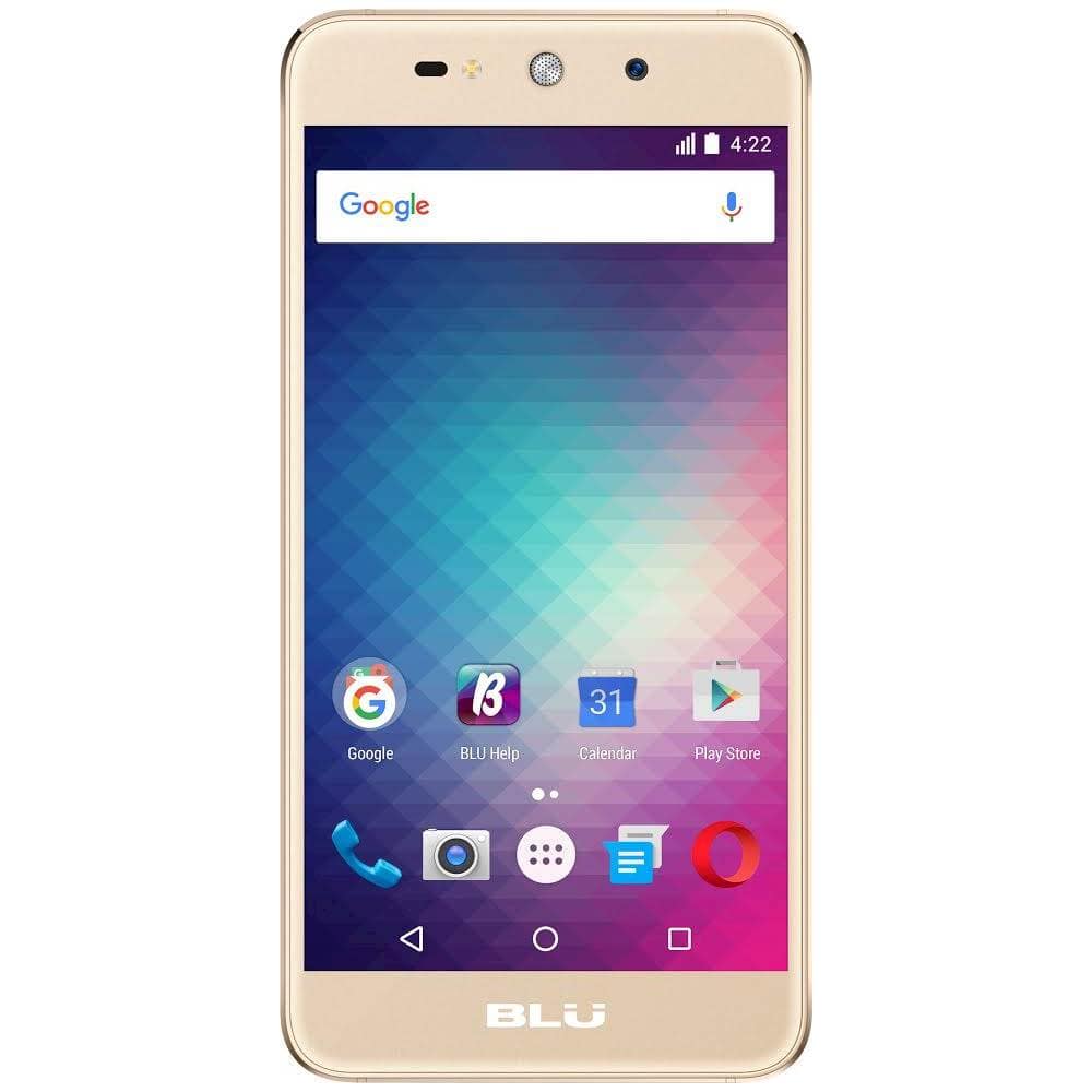 Best Buy: BLU Grand Energy with 8GB Memory Cell Phone (Unlocked) Gold ...