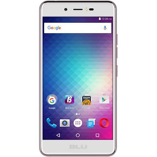Best Buy: BLU Studio G MAX with 8GB Memory Cell Phone (Unlocked) Rose Gold S570Q ROSE-GOLD
