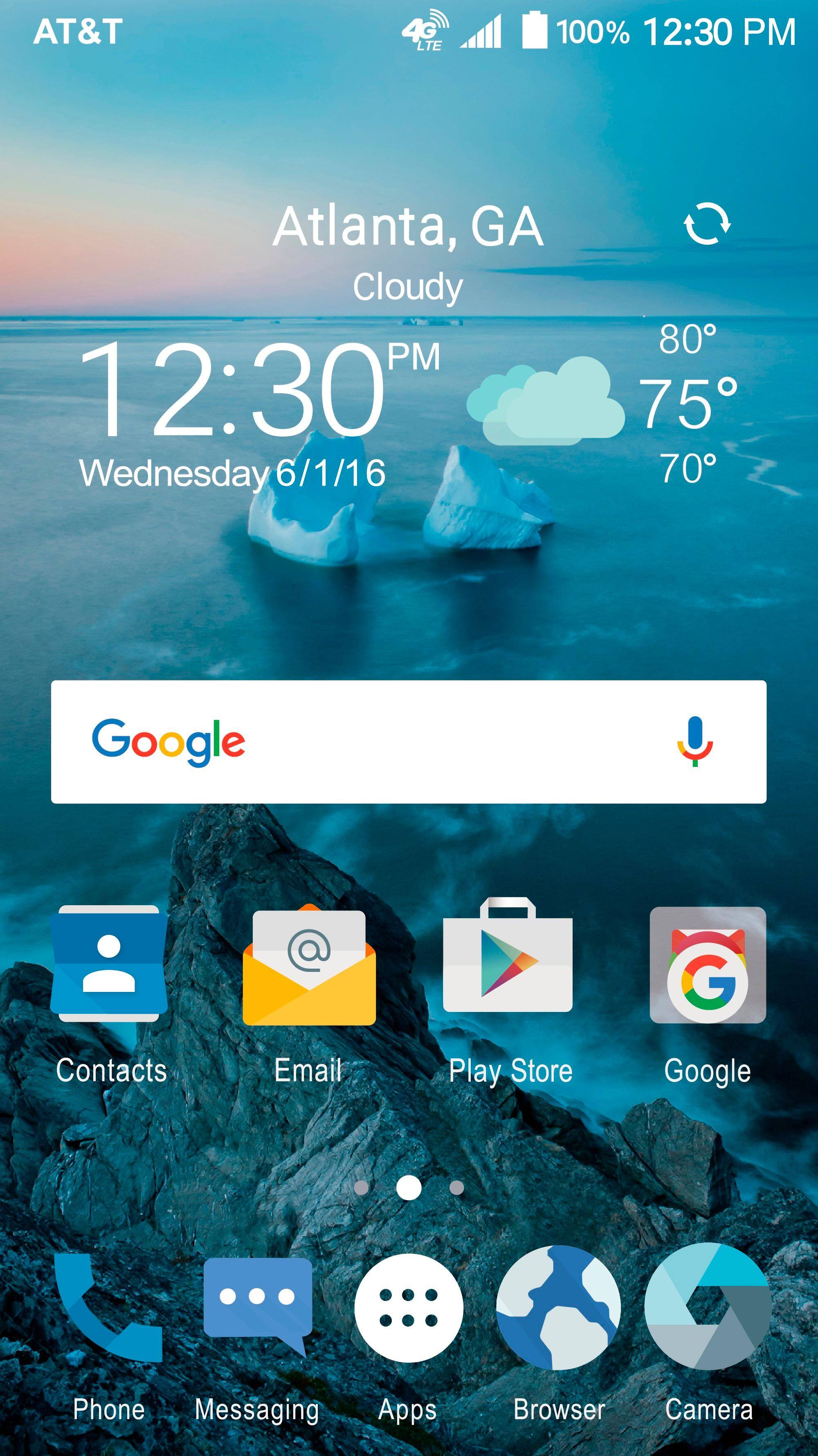Customer Reviews: AT&T Prepaid ZTE Maven 2 4G LTE with 8GB Memory Cell ...