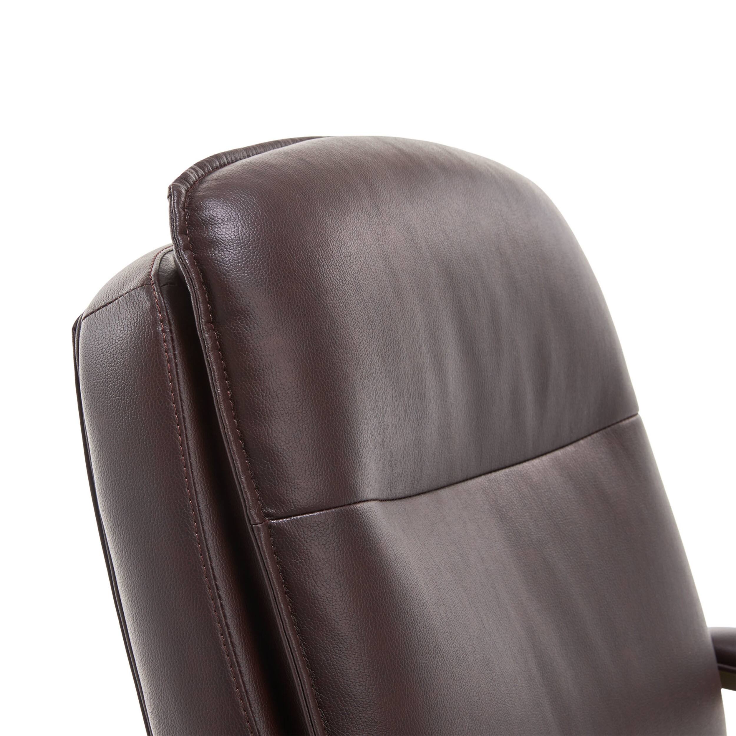 Customer Reviews: Thomasville Upton Bonded Leather Office Chair Brown ...