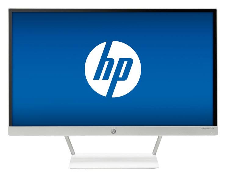 HP 23" IPS LED HD Monitor Snow White/Natural Silver 23xw - Best Buy