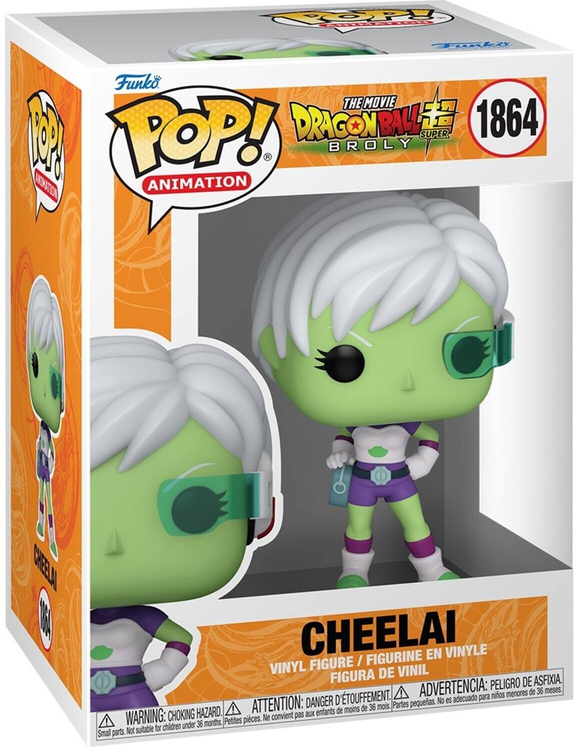 Funko POP! Anime: Dragon Ball Super: Broly Cheelai Collectibles ...
