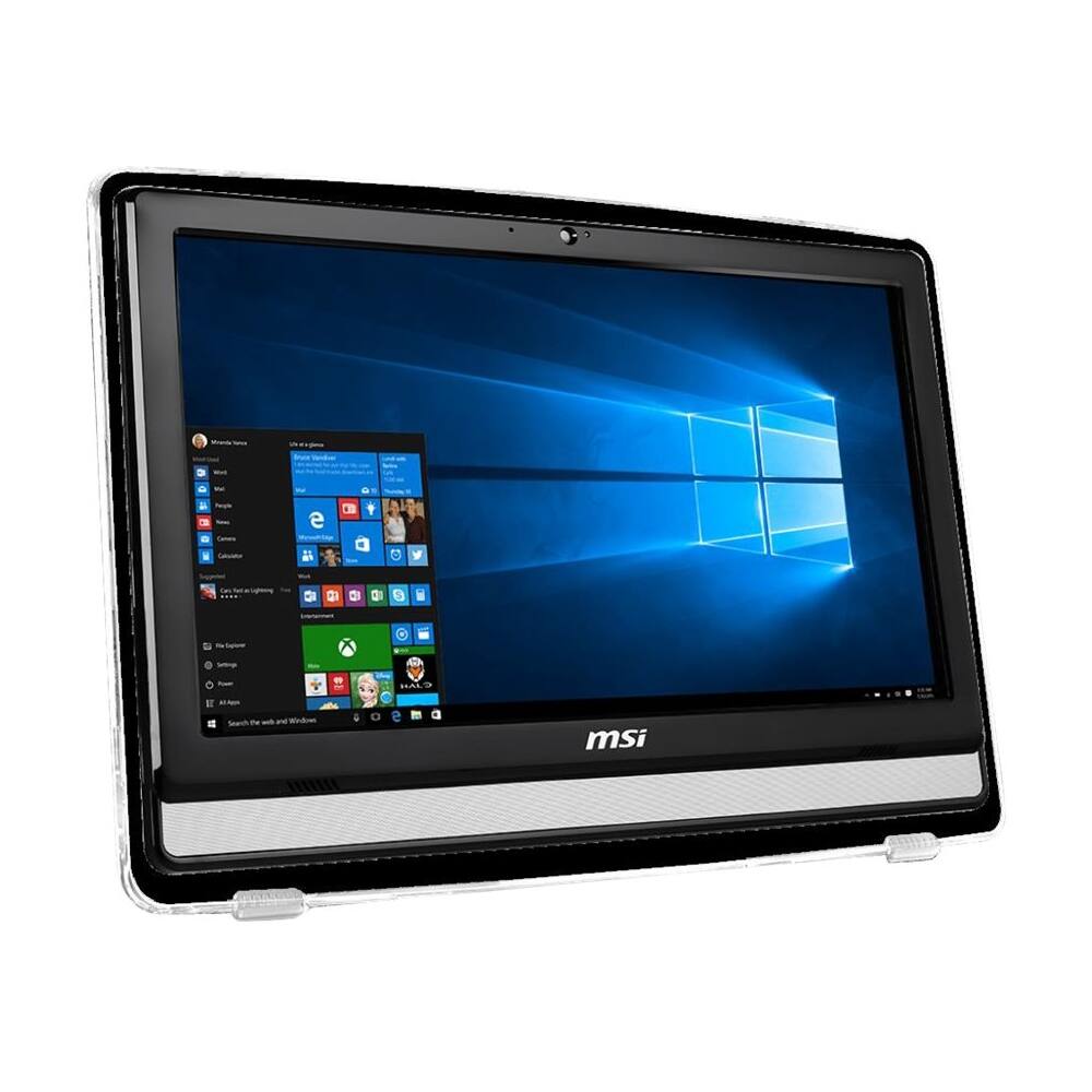 Best Buy: MSI Pro 22ET 4BW 21.5" Touch-Screen All-In-One Intel Celeron ...