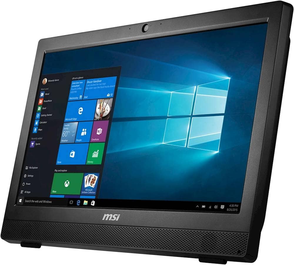 Best Buy: MSI Pro 24T 6M 23.6" Touch-Screen All-In-One Intel Core i5 ...