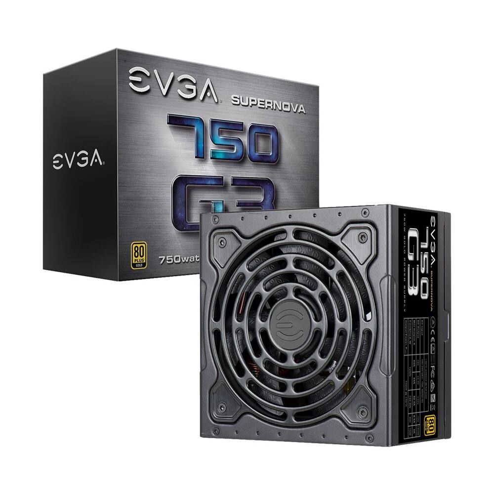 Best Buy: EVGA 750W ATX12V / EPS12V Modular Power Supply Black 220-G3 ...