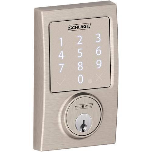 Best Buy: Schlage Sense™ Bluetooth Touchscreen Deadbolt Smart Lock ...