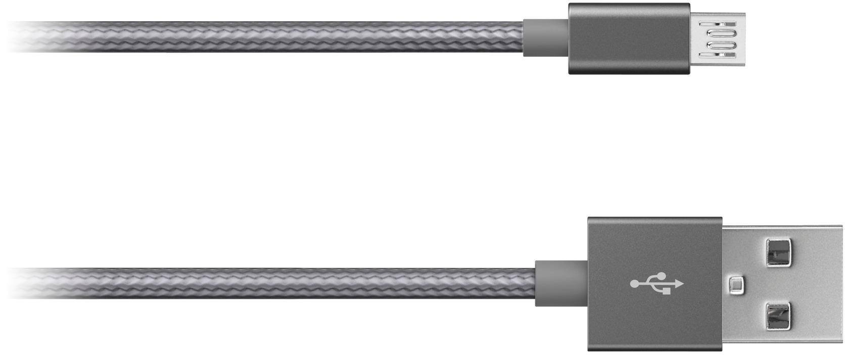 Best Buy: Just Wireless 6' Micro USB-to-USB Cable Slate 13306