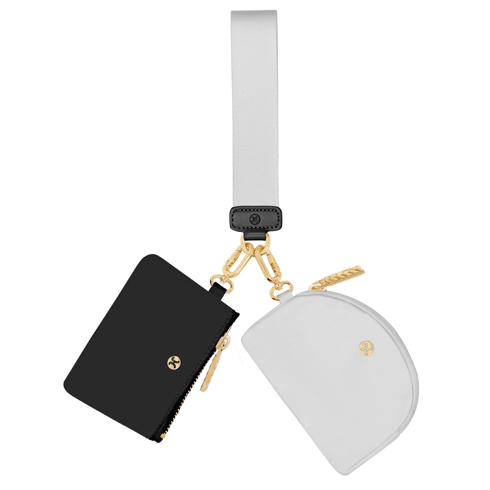 Stylel Star Keychain Wallet Detachable Dual Pouch Wristlet Wallets For ...