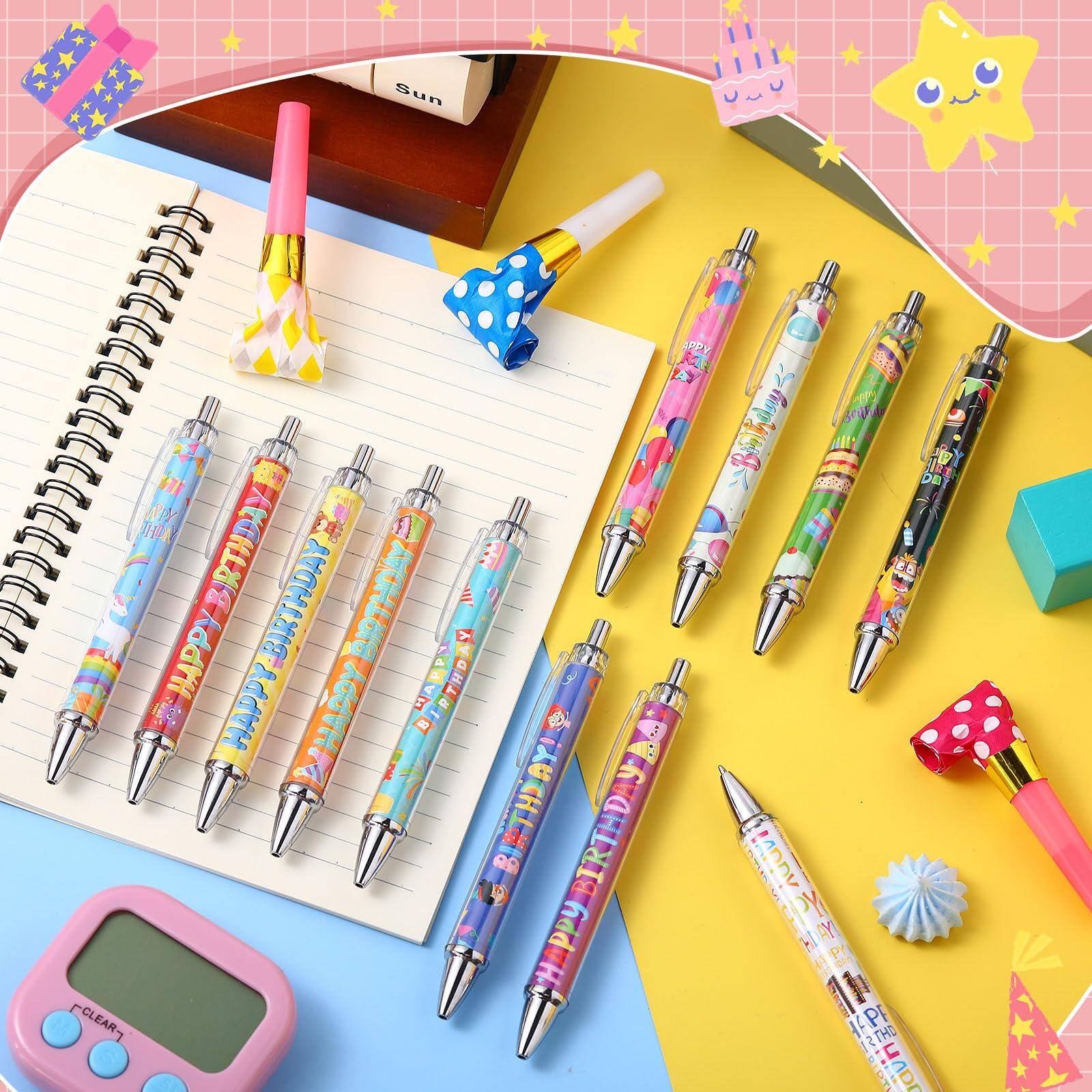 Paradigms Interiors Happy Birthday Pens Bulk Ballpoint For Students ...