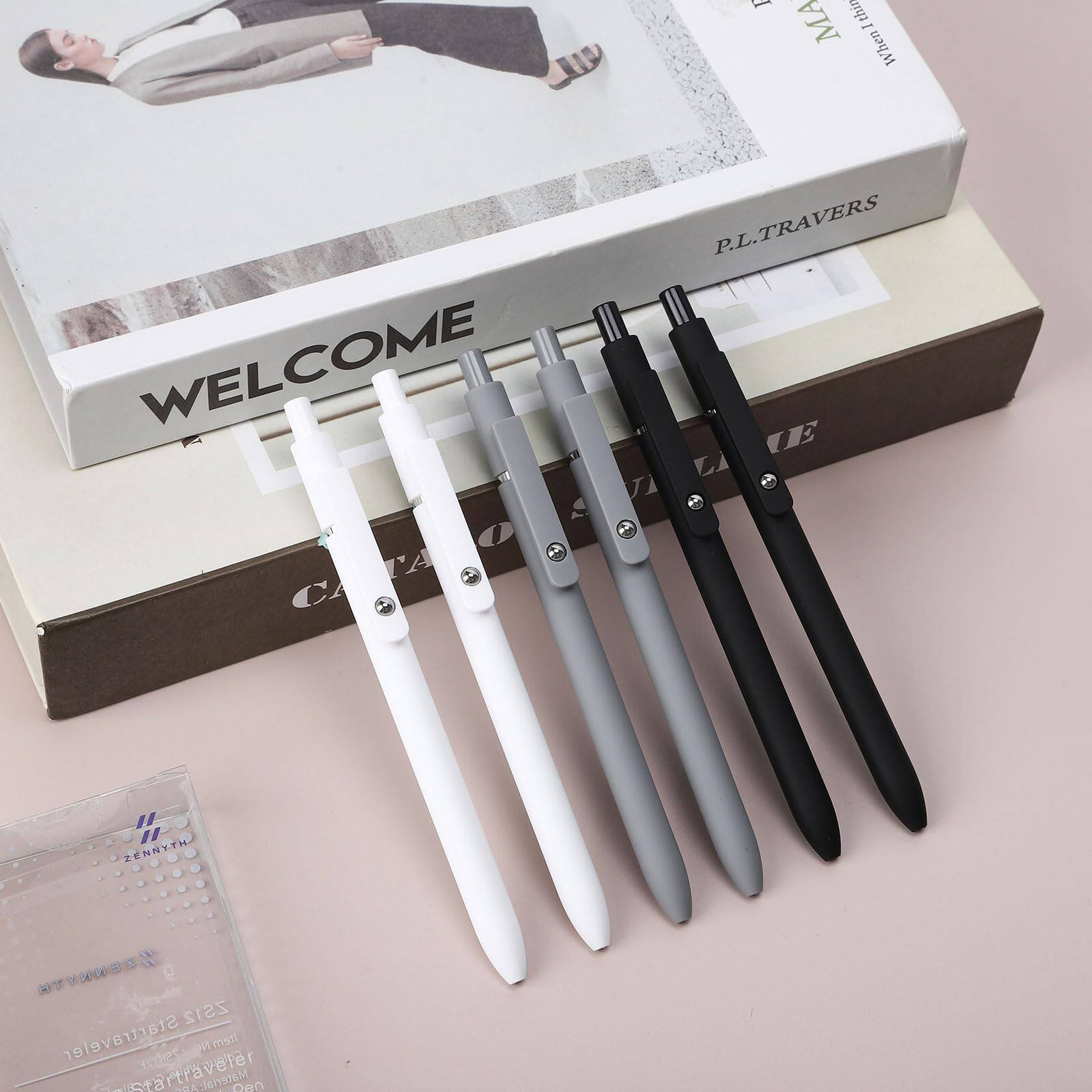 Paradigms Interiors Gel Pens Fine Point Quick Dry Ink Retractable ...