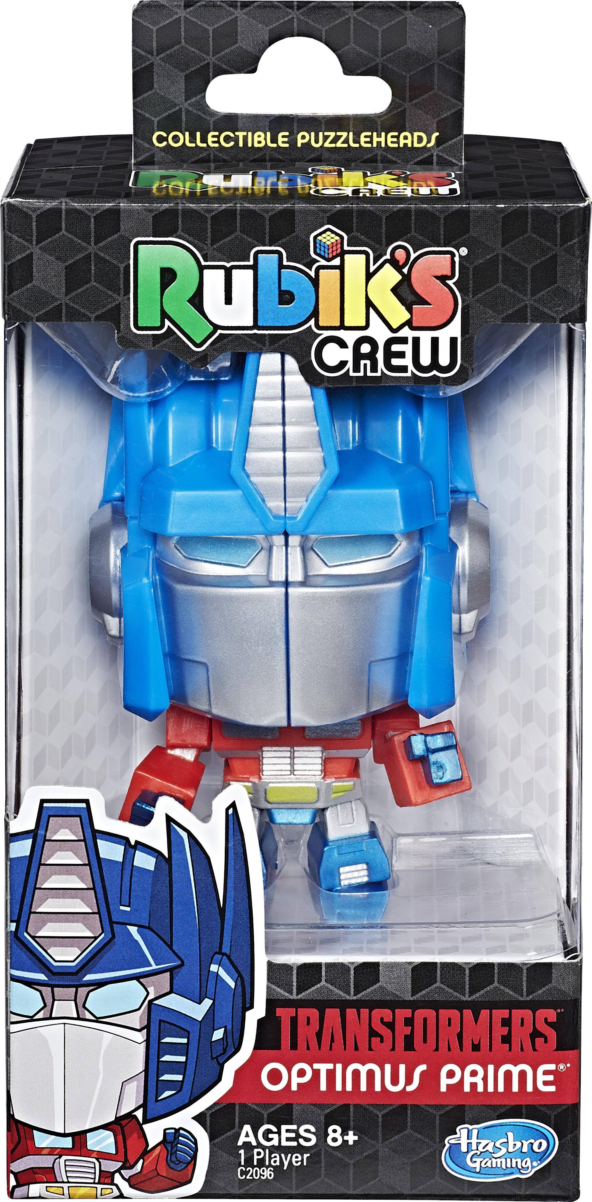 Hasbro Rubik's Crew Game: Transformers Optimus Prime Edition Multi ...