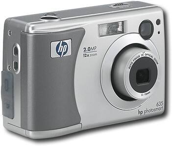 Best Buy: Hewlett-Packard Photosmart 2.0MP Digital Camera Silver 635