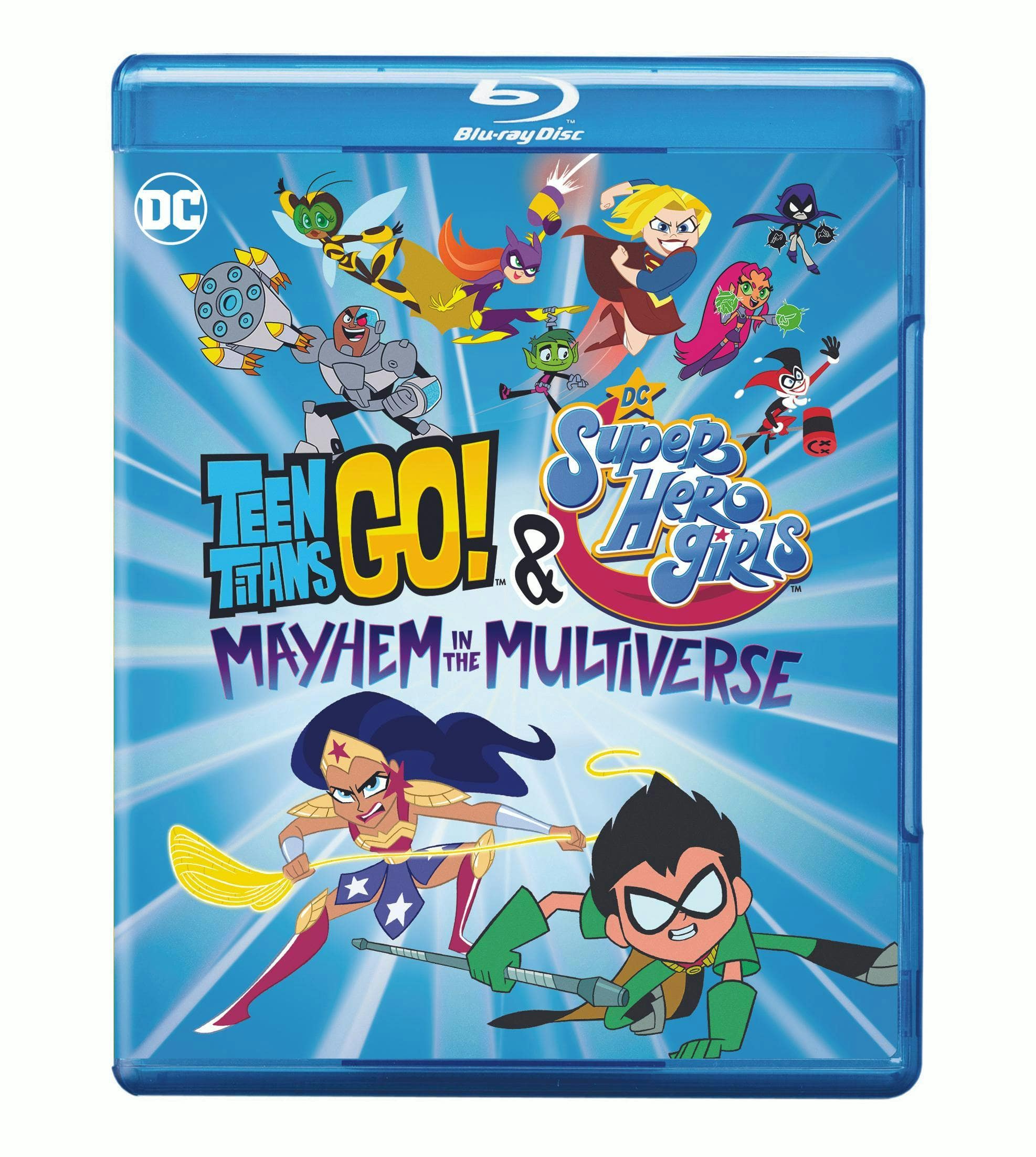 Customer Reviews: Teen Titans Go! & DC Super Hero Girls: Mayhem in the Multiverse [Blu-ray ...