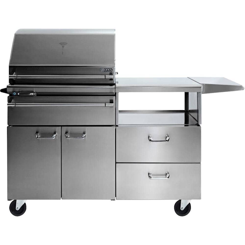 Best Buy: Lynx Sonoma Smart Smoker with Mobile Kitchen Cart Stainless ...