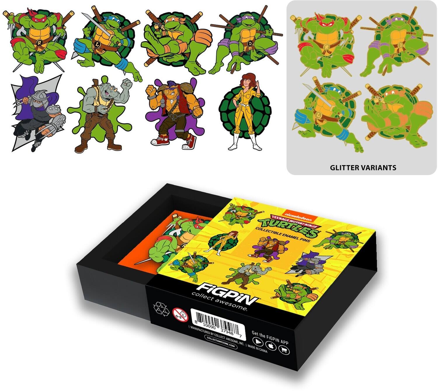 PopMarket FiGPiN Mystery Mini Pin Teenage Mutant Ninja Turtles Sereies ...