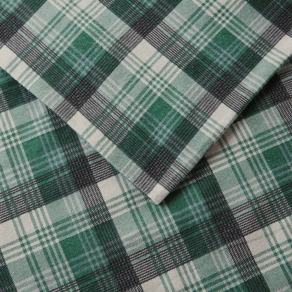 Gracie Mills Kayce Flannel Sheet Set Green Plaid 4004-02RW - Best Buy