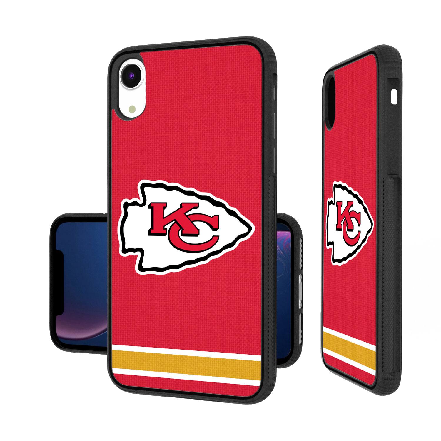 Keyscaper NFL Kansas City Chiefs iPhone Stripe Design Bump Case 13 Pro ...