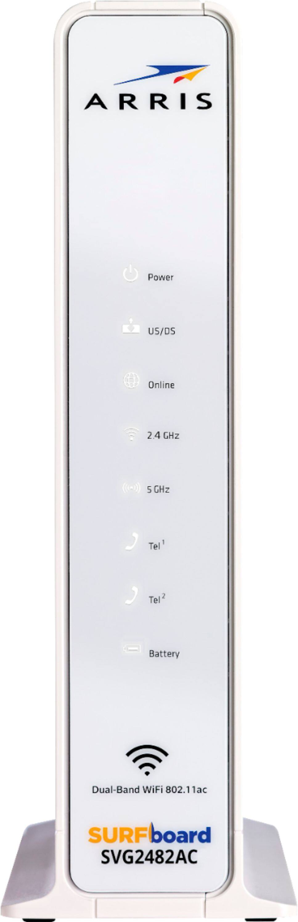 ARRIS SURFboard 24 x 8 DOCSIS 3.0 Voice Cable Modem with AC1750 Dual ...