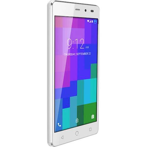 NUU Mobile A3L 4G LTE with 8GB Memory Cell Phone (Unlocked) A3L US WHT ...