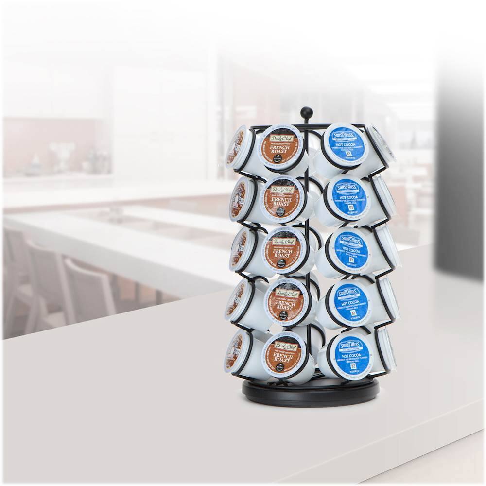 Best Buy: Mind Reader Spinner 35 K-Cup Coffee Pods Carousel Storage ...
