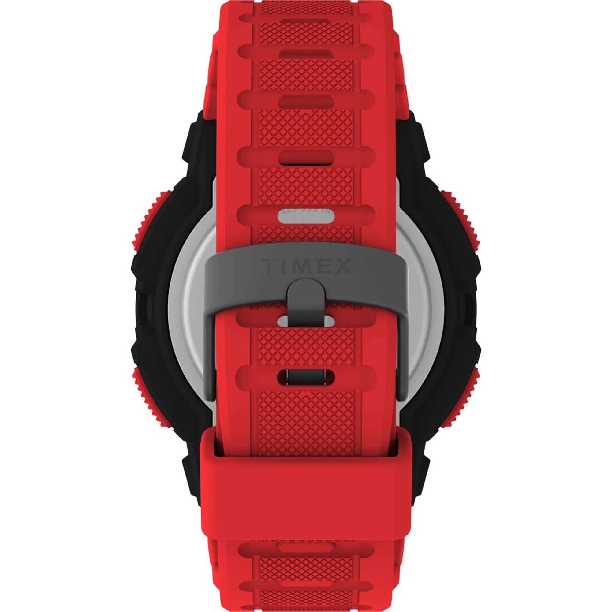 Best Buy: Timex Men's UFC Rumble 50mm Watch Red Strap Digital Dial Red ...