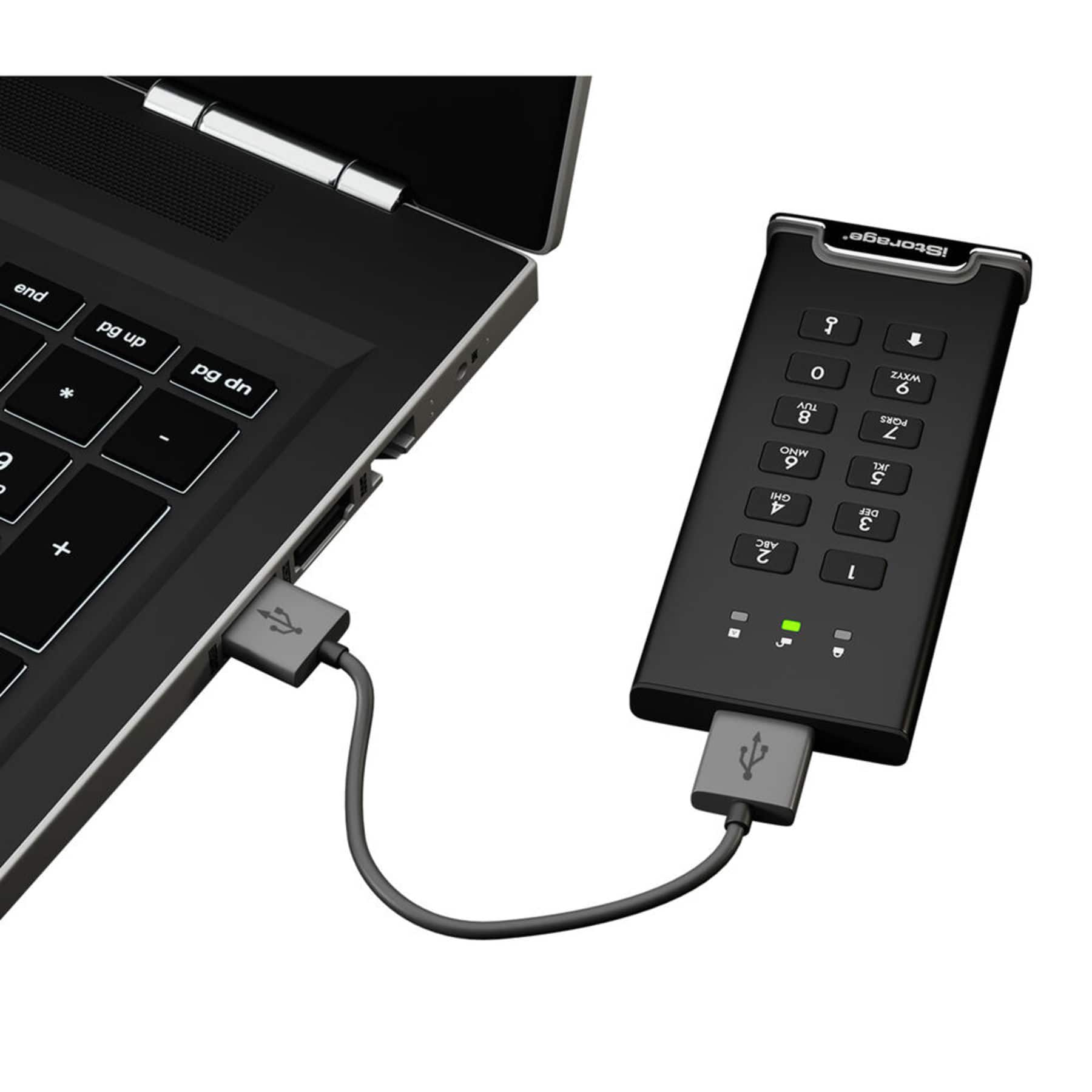 Best Buy: iStorage diskAshur M² 2TB External USB 3.2 Gen 1 Portable ...