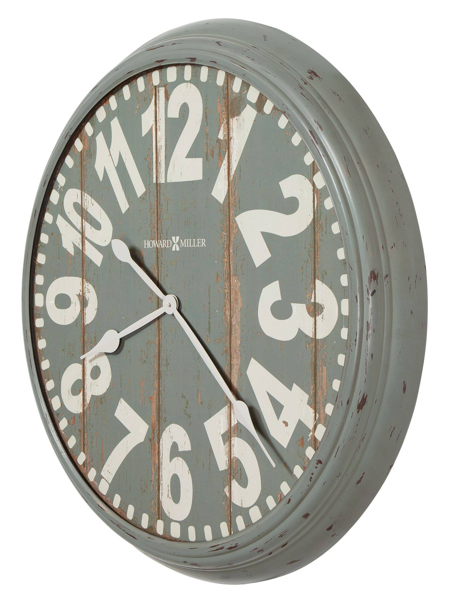 Howard Miller Quade Gallery Wall Clock 625738 Gray 625738 - Best Buy