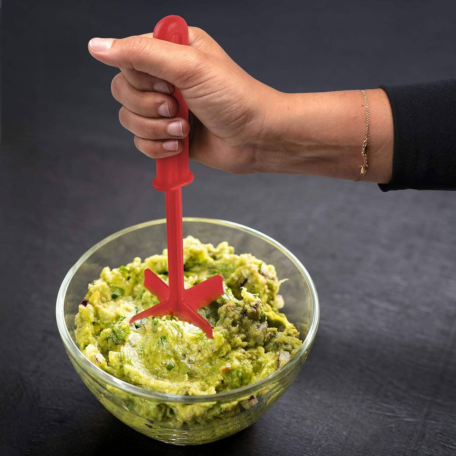 Zulay Kitchen Ground Beef Chopper Tool Hamburger Smasher Tool Meat ...